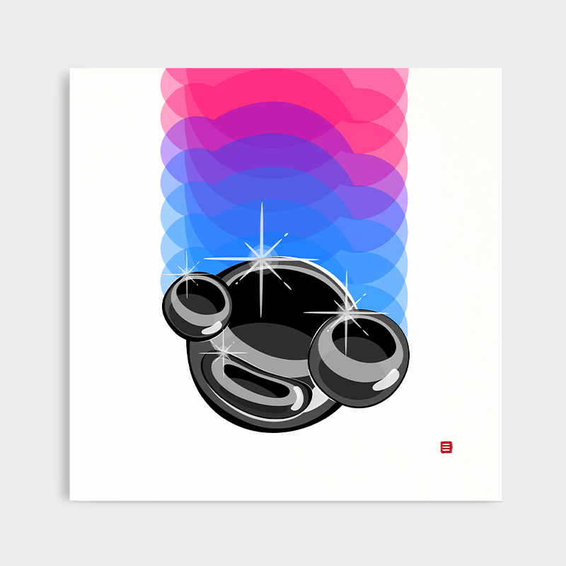 black ball | 2023 collection | NFT art